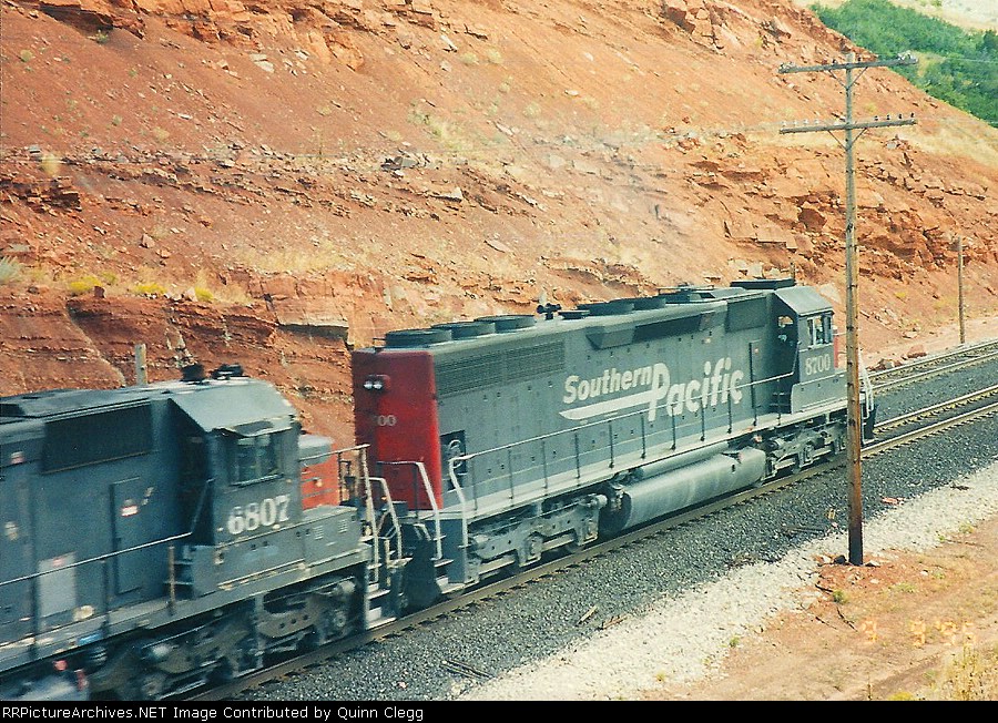 SP 8700 Thistle,Utah September 9,1995.